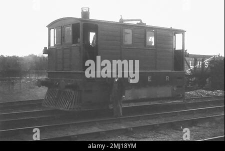 Former Great Eastern Railway tram locomotive as LNER J70 at Wisbech ...