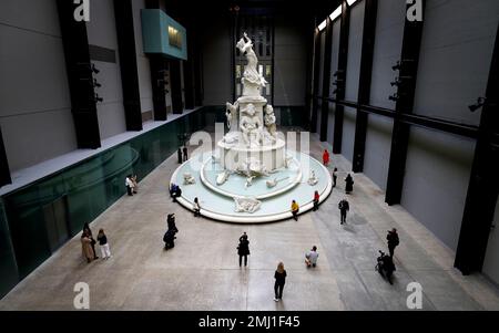 A 13 metre high fountain called 'Fons Americanus' by artist Kara Walker ...