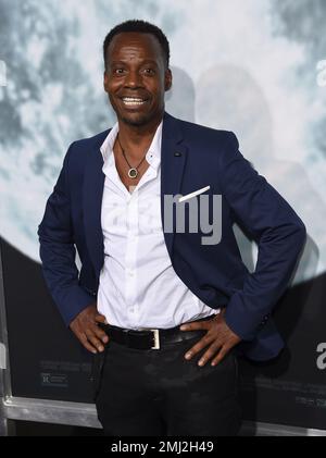 Jeremiah Birkett arrives at the LUCY IN THE SKY Los Angeles Premiere ...