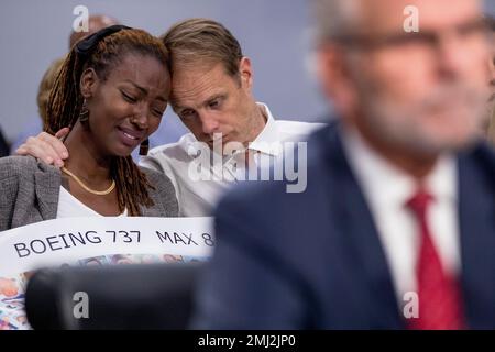 Huguette Debets, who lost her husband Jackson Musoni in the Ethiopian ...