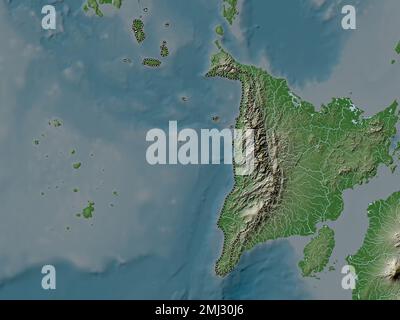 Map of Antique Province, Philippines in 1918 Stock Photo - Alamy