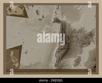 Map of Antique Province, Philippines in 1918 Stock Photo - Alamy