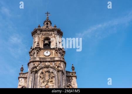 Parish of San Martin in the goiko square next to the town hall in ...