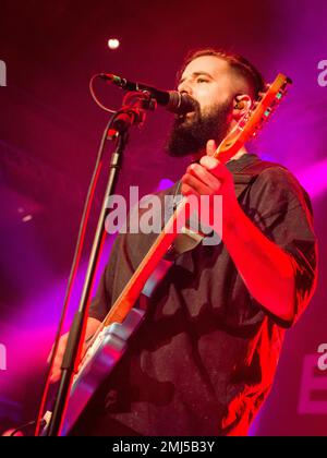 Josiah J Manning on guitar Stock Photo - Alamy