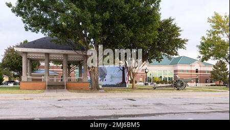 Pryor, Oklahoma, USA - October 16, 2022: The Mayes County Courthouse ...