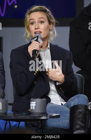 Brie Larson attends the press conference 'Just Mercy' during the 44th ...