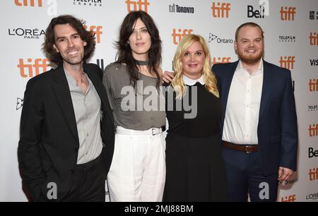 Executive producers Zack Akers, left, and Skip Bronkie attend the ...