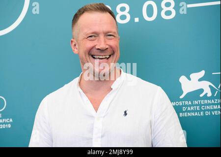 Actor Aleksei Kravchenko poses for photographers at the photo call for ...