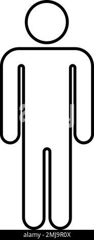 human figure silhouette social marketing Stock Vector Image & Art - Alamy