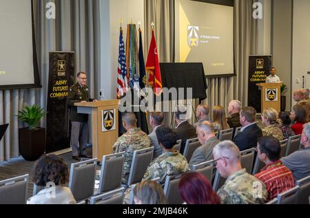 CSM Brian A. Hester, Command Sergeant Major, Army Futures Command, and ...