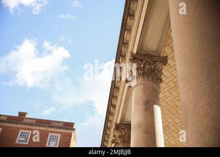 UVA and Providence columns marble classical architecture Stock Photo ...