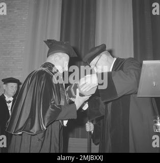 Netherlands History: Honorary doctorates in Tilburg, Prof. Carl Romme ...