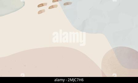 Neutral soft abstract watercolor background vector Stock Vector Image ...