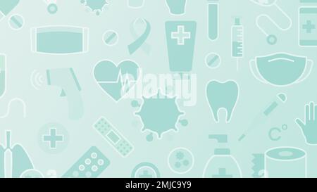 Clean medical patterned background vector Stock Vector Image & Art - Alamy