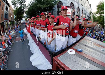 The Canada Region Champion Little League team from Coquitlam, B.C ...
