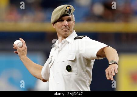 U.S. Army Gen. Richard Clarke visited Hurlburt Field and interacted ...