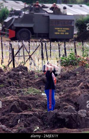 Drumcree British Army Stock Photo - Alamy