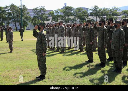 Soldiers from the 2nd Anti-Aircraft Artillery Brigade, Japan Ground ...