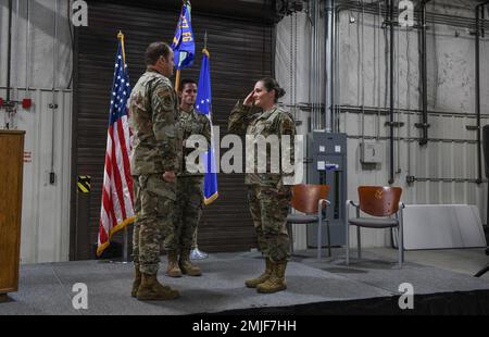 Maj. Naomi Ballard assumes command of the 477th Maintenance Squadron ...