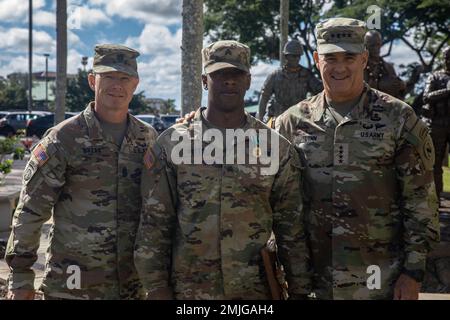 Command Sgt. Maj. Scott A. Brzak, USARPAC’s senior enlisted advisor and ...