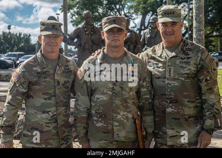 Command Sgt. Maj. Scott A. Brzak, U.S. Army Pacific senior enlisted ...