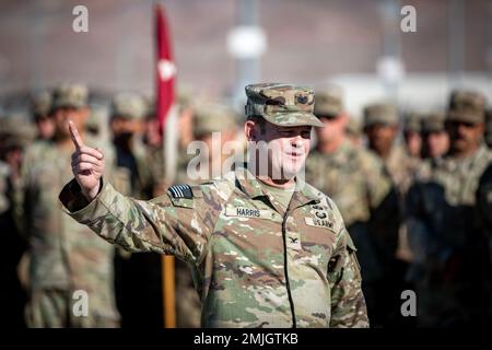 U.S. Army Col. Brian Harris, the 2nd Armored Brigade Combat Team, 1st ...