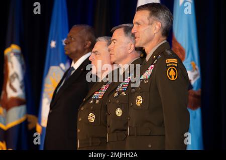 General Clarke relinquished command to General Fenton, who will assume ...