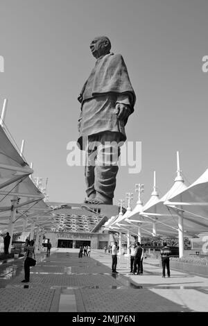 Statue Of Unity, colossal statue of Vallabhbhai Patel, tallest statue in the world, located in ...