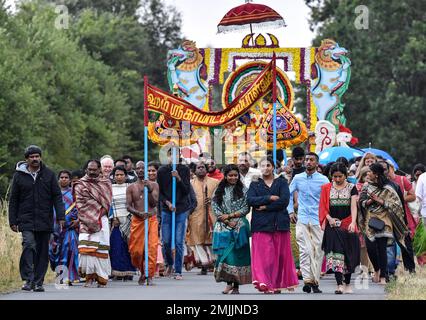 Hindu Shankarar Sri Kamadchi Ampal Temple, Hindu Temple, Hamm, North ...