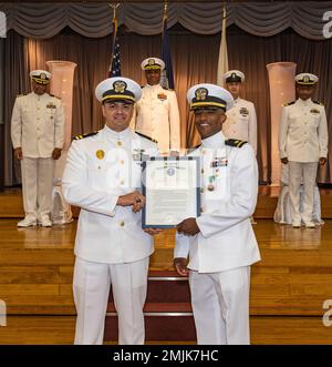Lt. Stephen Caezza, security officer at Commander, Fleet Activities ...