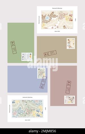 William Morris pattern stamp vector set Stock Vector Image & Art - Alamy