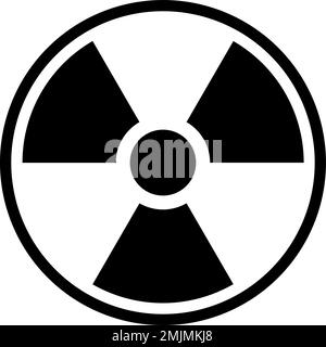 Nuclear Hazard Ionizing Radiation Trefoil Danger Symbol. Vector Image ...