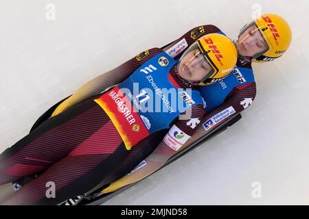 Jessia Degenhardt and Cheyenne Rosenthal of Germany celebrate at the ...