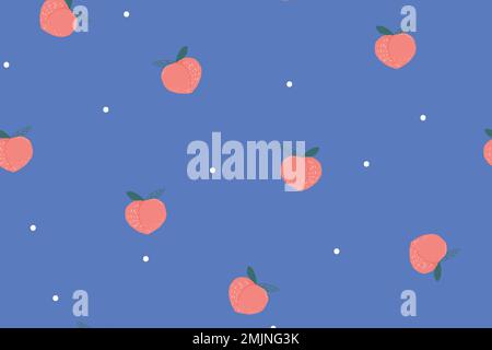 Peach background vector, cute desktop wallpaper Stock Vector Image ...