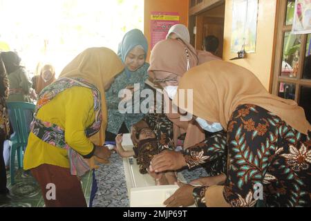 Madiun, Indonesia. 27th Jan, 2023. A number of stakeholder officials in ...