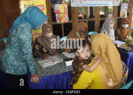 Madiun, Indonesia. 27th Jan, 2023. A number of stakeholder officials in ...