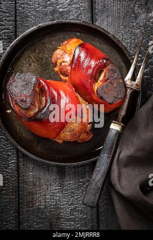 Delicious ham hock as regional dish in Bavaria. Schweinshaxe with ...