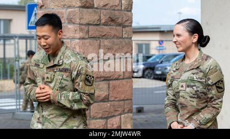 Sgt. Joshua Rhim, an all-source intel analyst with Charlie Company ...