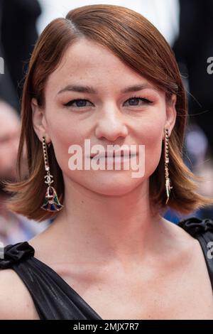 Valerie Pachner poses for photographers upon arrival at the World ...