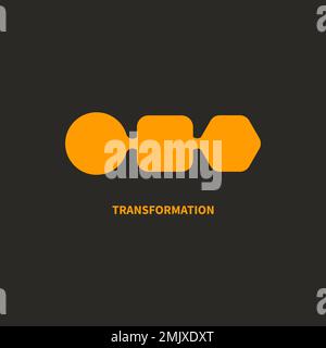 Coaching logo, transforming, transformation Stock Vector Image & Art ...