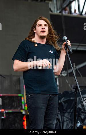 Brett Emmons of The Glorious Sons performs at the Sonic Temple Art and ...