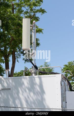 Communication Tower telephone relay antenna station cellular Stock ...