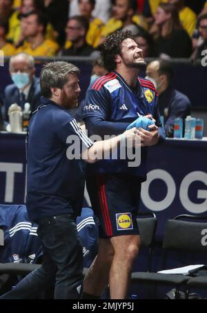 Elohim Prandi of France during the IHF Men's World Championship 2023 ...