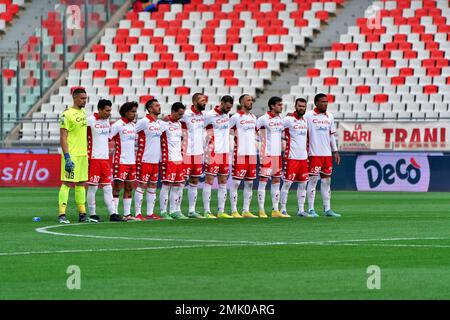 SSC Bari Team during the Italian Serie B match between Palermo FC vs ...