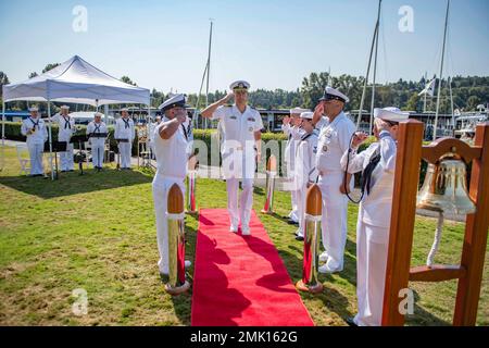 Commander John Hiltz, Commanding Officer of Navy Talent Acquisition ...