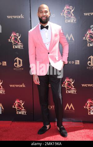Cj Faison arrives at the 46th annual Daytime Emmy Awards at the ...