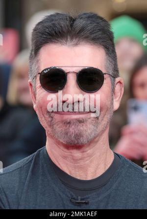Jan 27, 2023 - London, England, UK - Simon Cowell attending Britain's ...