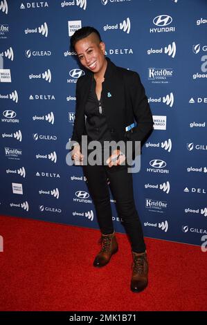 Ruthie Alcaide attends the 30th annual GLAAD Media Awards at the New ...