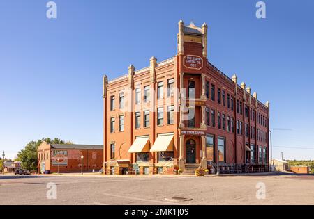 Guthrie, Oklahoma, USA - October 17, 2022: The historic Carnegie ...