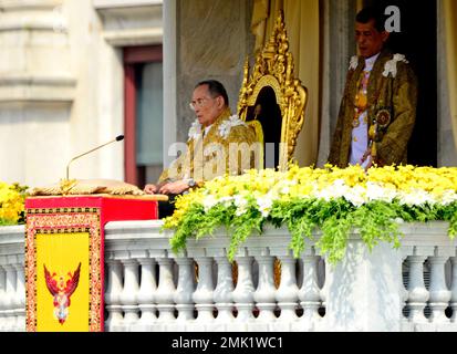 Bhumibol Adulyadej King of Thailand He is known as Rama IX Stock Photo ...